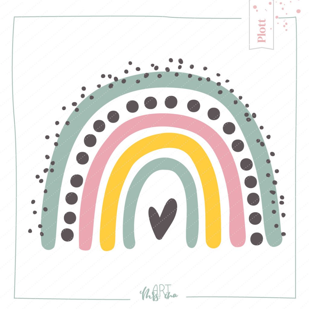 Plotterdatei "Regenbogen"